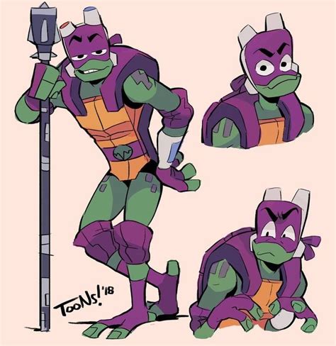 Donny Tmnt Tmnt Donnie Redesign Tmnt Donatello Cartoon Rottmnt Donnie X