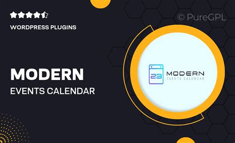 modern events calendar divi single builder