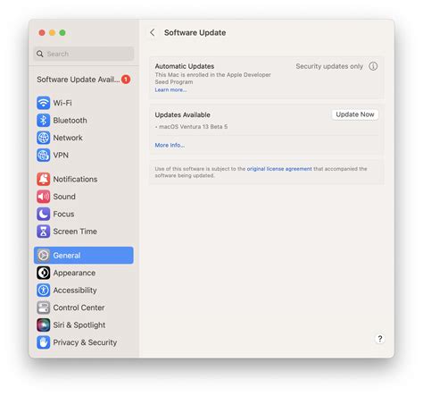 How To Check For Software Updates In Macos Sonoma And Ventura