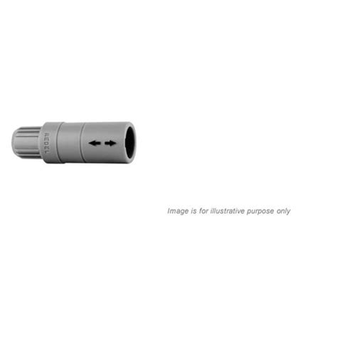 Redel Prg 8 Pin Line Socket Grey Nut
