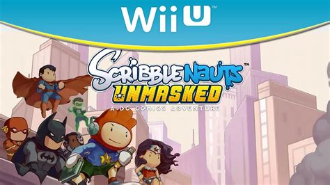 Wii U Scribblenauts Unmasked Trailer Youtube
