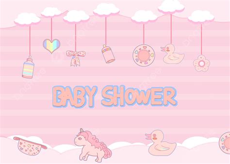 핑크 귀여운 장식품 엄마와 아기 용품 배경 손으로 그린 만화 아가 배경 일러스트 및 사진 무료 다운로드 Pngtree