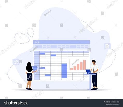 Graph Excel Sheet Images Stock Photos D Objects Vectors Shutterstock