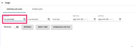 [serve] make it easier to view application logs aka logs that i write