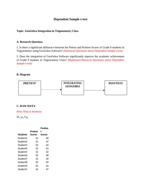 Geogebra Boosts Trigonometry Scores Pdf Standard Deviation