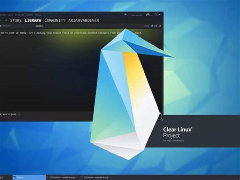el desarrollo de clear linux ahora se centrara unicamente en servidores