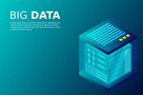 Mainframe Powered Server High Technology Concept Data Center Cloud