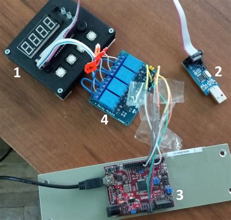 component of the remote labwork 1 development board with the