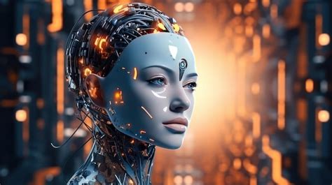 Premium Photo | Neural network futuristic technology Robotic artificial intelligence