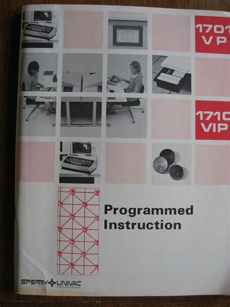 Programmed Instruction Manual For 1701 Vp 1710 Vip Key Punch Operation Sperry Univac