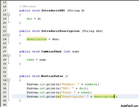 Solución Ejercicio nº Java Básico
