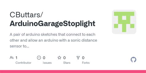 Github Cbuttarsarduinogaragestoplight A Pair Of Arduino Sketches