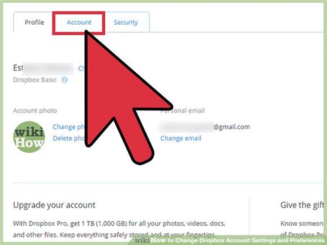 Ways To Change Dropbox Account Settings And Preferences