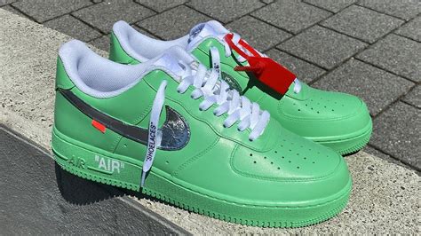 Custom Off White Nike Air Force 1 ”mint” Youtube