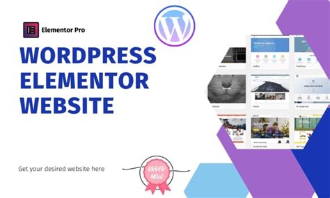 Create Wordpress Website Using Elementor Pro By Fivemesx Fiverr