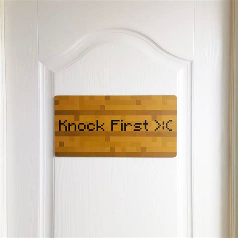 Minecraft Inspired T Minecraft Sign Minecraft Birthday Etsy