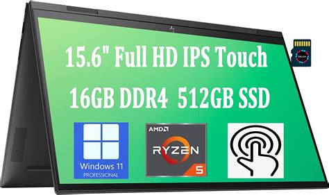Hp Envy X Ryzen U Rx Vega W Full Hd X Ips Gb Ssd