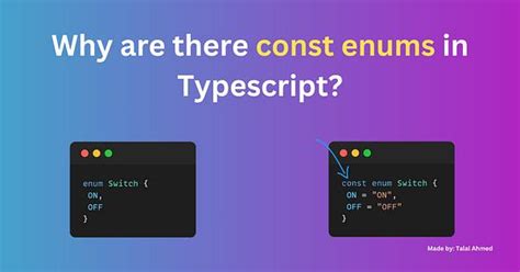 Talal Ahmed On Linkedin Understanding Const Enums In Typescrip