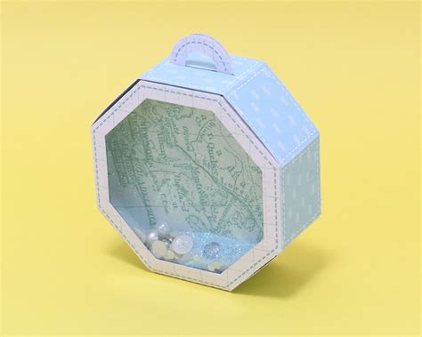 Octagonal Box Pack 3d Project For Papercraft Large Templates Etsy Octagonal Box Pack 3d Project For Papercraft Large Templates Etsy