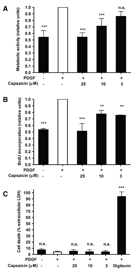 Capsaicin From Chili Capsicum Spp Inhibits Vascular Smooth Muscle Cell Proliferation Pmc