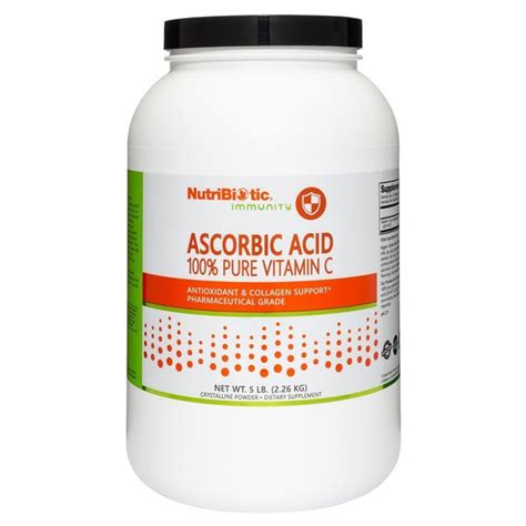 Nutribiotic Ascorbic Acid Powder 5 Lb Powder