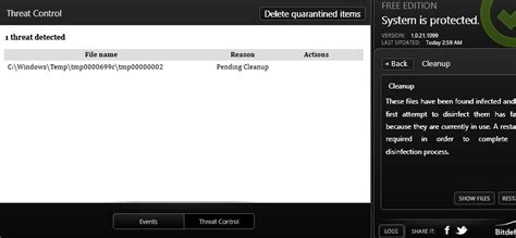 Malware Antivirus Constantly Detecting Tmp Files As Threats