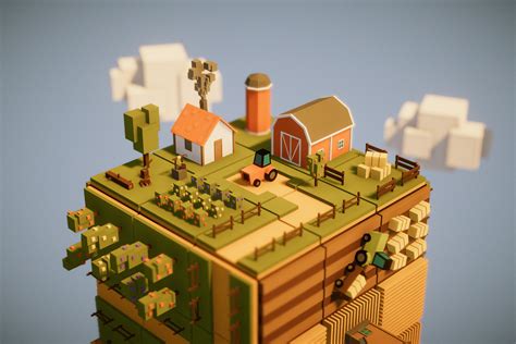 Low Poly Farm Environment Package Urp 3d Environments Unity Asset Store