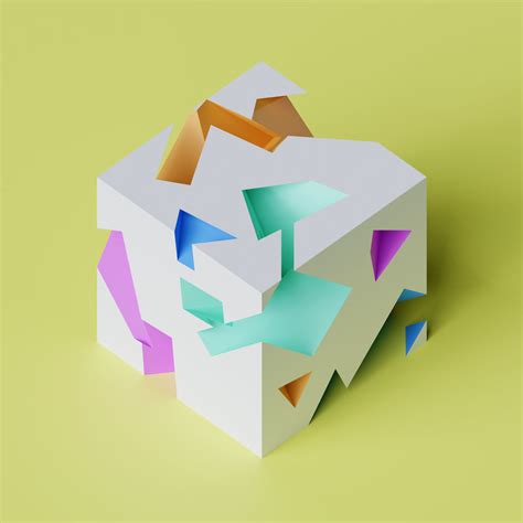 Boolean Operation Tetrahedron JuneLee Architecture