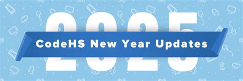 codehs 2025 new year updates codehs