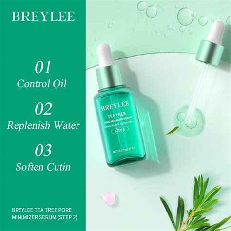 Breylee Step 2 Pore Refining Serum Shrink Pores Tightens Essence Moisturizing Anti Aging Oil