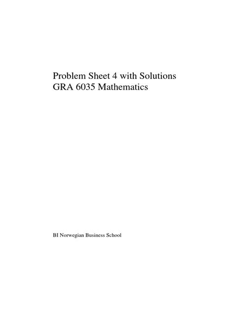 problems 4 pdf eigenvalues and eigenvectors matrix mathematics