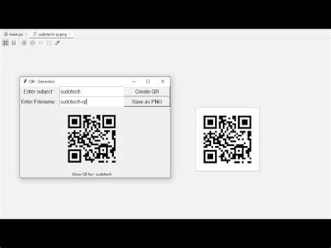 QR Code Generator With Python Python Tips YouTube