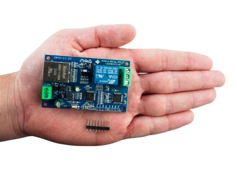 Módulo Relé Ethernet Modbus Tcpip X1 1 Canal Com Stm32 E Rj45 Usinainfo