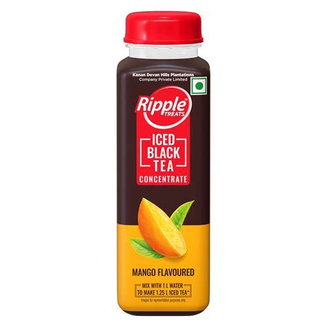 Ripple Treats Iced Black Tea Concentrate Mango Flavoured 250 Ml
