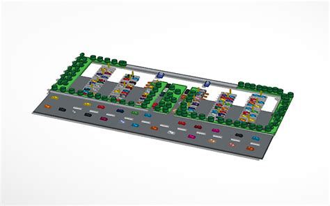 3d Design Parqueadero Tinkercad