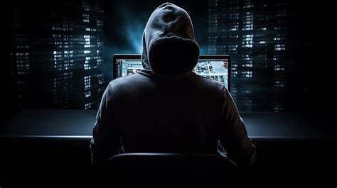 Premium Ai Image Portrait Of Anonymous Robotic Hacker Concept Of