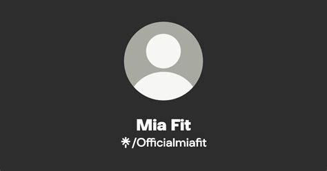 Mia Fit Linktree