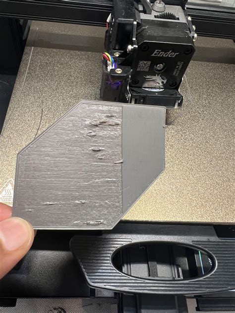 PETG first layer is sometimes scratched, is this bed levelling or a dirty PEI sheet? : r/Ender3S1