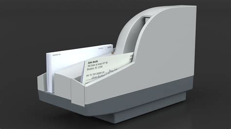 Digital Check Scanner 3d Model 29 3ds Blend C4d Fbx Max Ma Lxo Obj Free3d