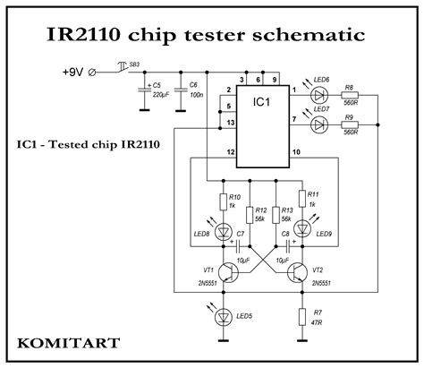 Diy Tl494 Ir2153 Ir2110 Tester Project With Komitart Lay6