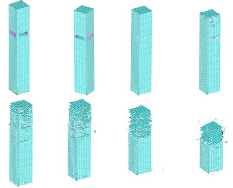 Simulation For The Collapse Of Wtc After Aeroplane Impact Proc Int Conf On Protection Of