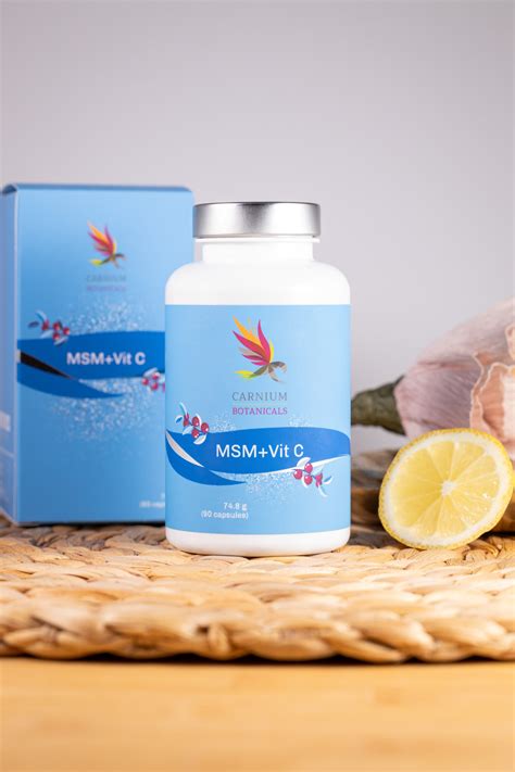 MSM C-vitaminnal