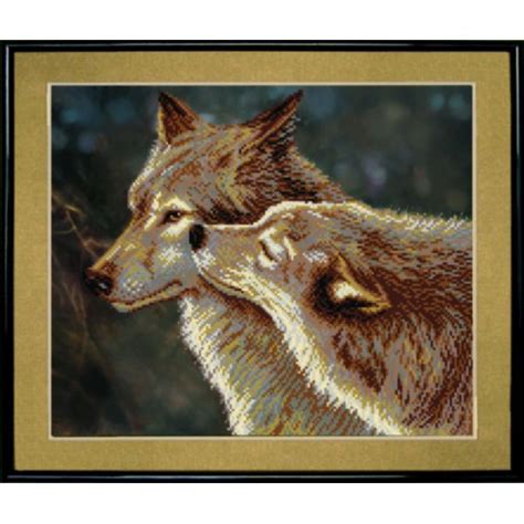 Схема для Вишивання Бісером СБ 231 ПАРА ВОВКІВ — в Категории Бисерное Рукоделие на Bigl Ua