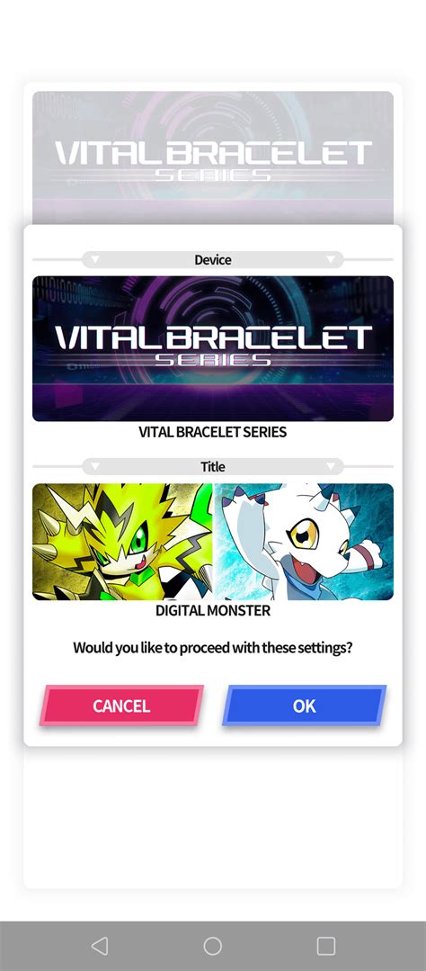 New App Issue Rdigimonvitalbracelet