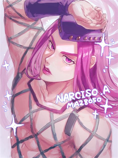Narciso Anasui Jojo No Kimyou Na Bouken And More Drawn By Kshima Mo Danbooru
