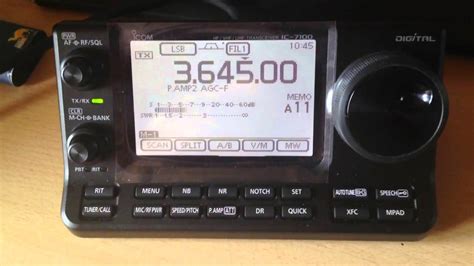 ICOM IC 7100 Tutorial HELP Pictures Of My New ICOM 7100