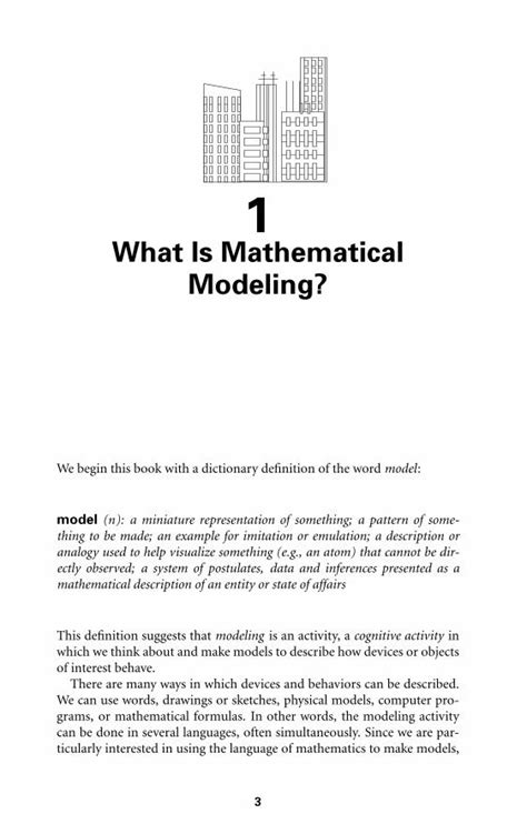 pdf what is mathematical modeling dokumen tips
