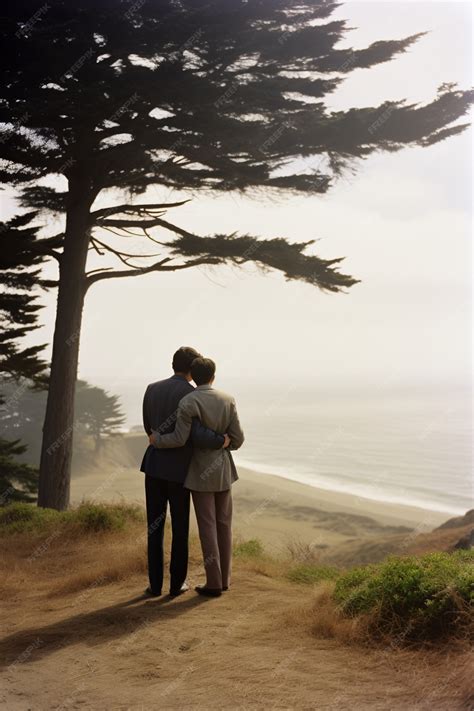 Free Photo Close Up On Gay Couple Together