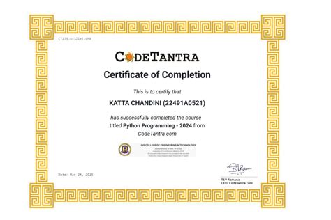 Python Codetantra Certification Learning Programming