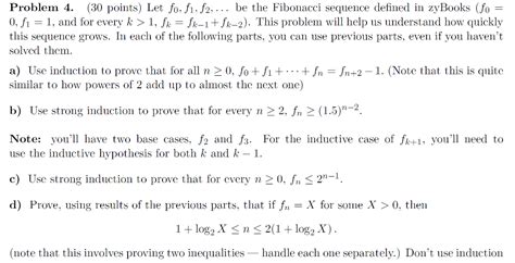 Solved Problem 4 30 Points Let Fo F1 F2 Be The Chegg Com